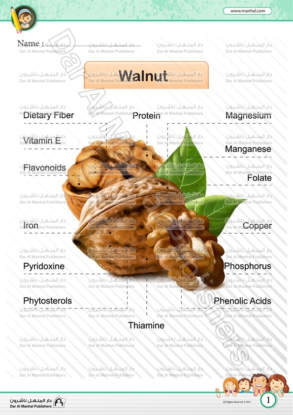 Walnut | Health WorkSheets