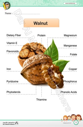 Walnut | Health WorkSheets